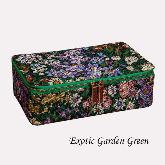 Victorian Large Jewelry Travel Case - Blooms Collection – MCW Handmade ...